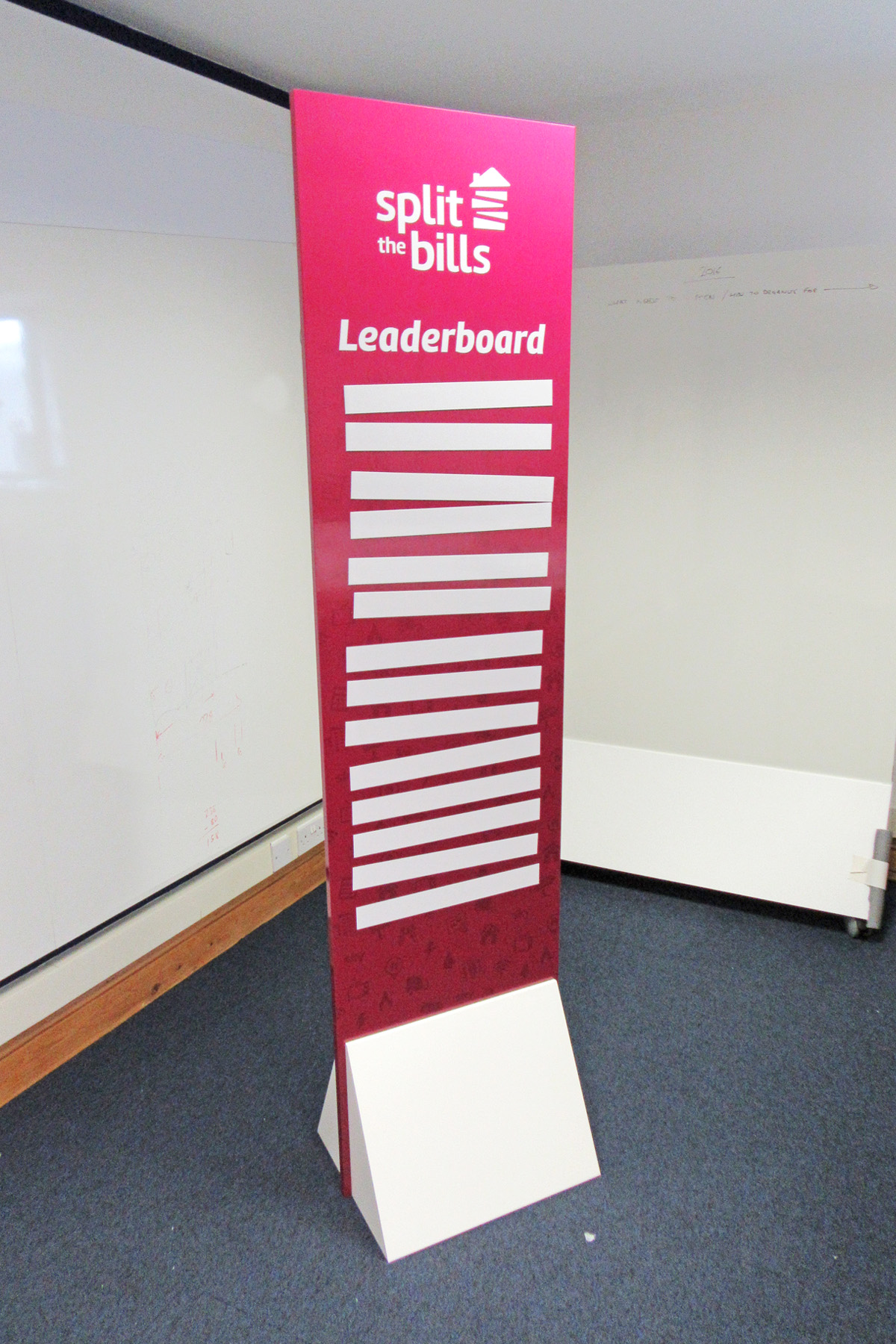 Custom Printed Whiteboard - Logovisual Ltd