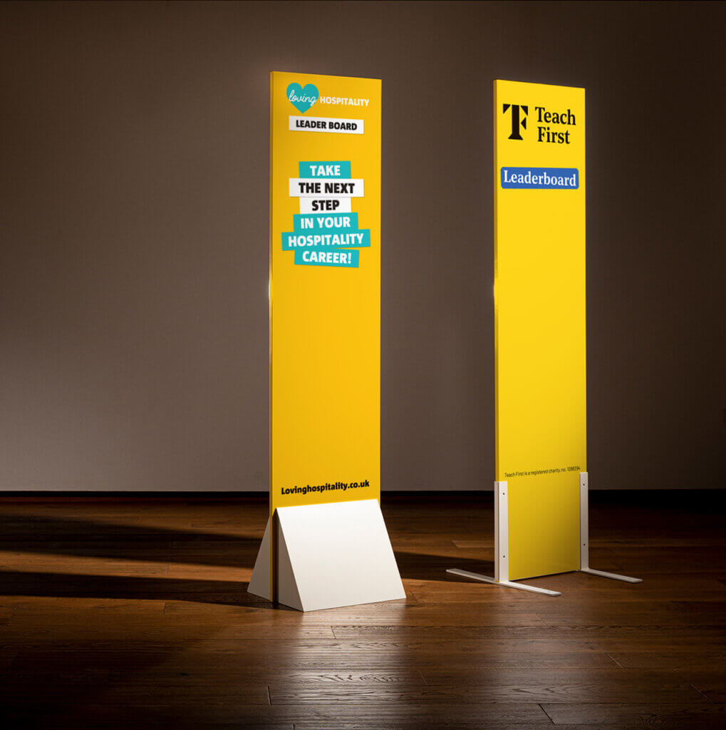 Custom Printed Magnetic Leaderboards - Logovisual Ltd