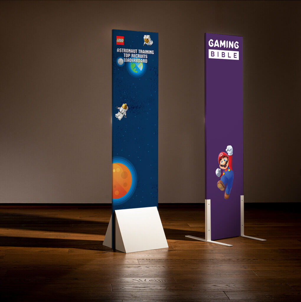 Custom Printed Magnetic Leaderboards - Logovisual Ltd