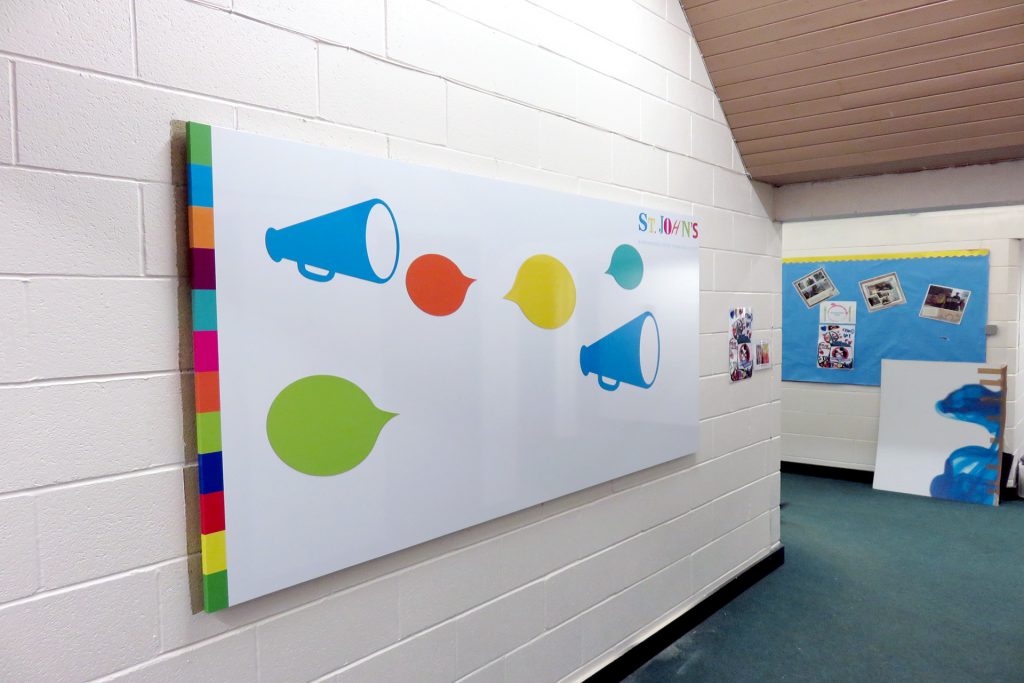 Whiteboards and media walls for education - Logovisual Ltd