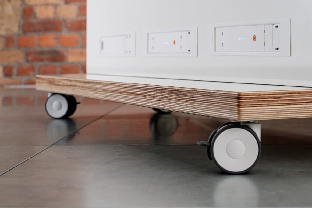 Integrating technology into mobile furniture for hybrid workplaces ...