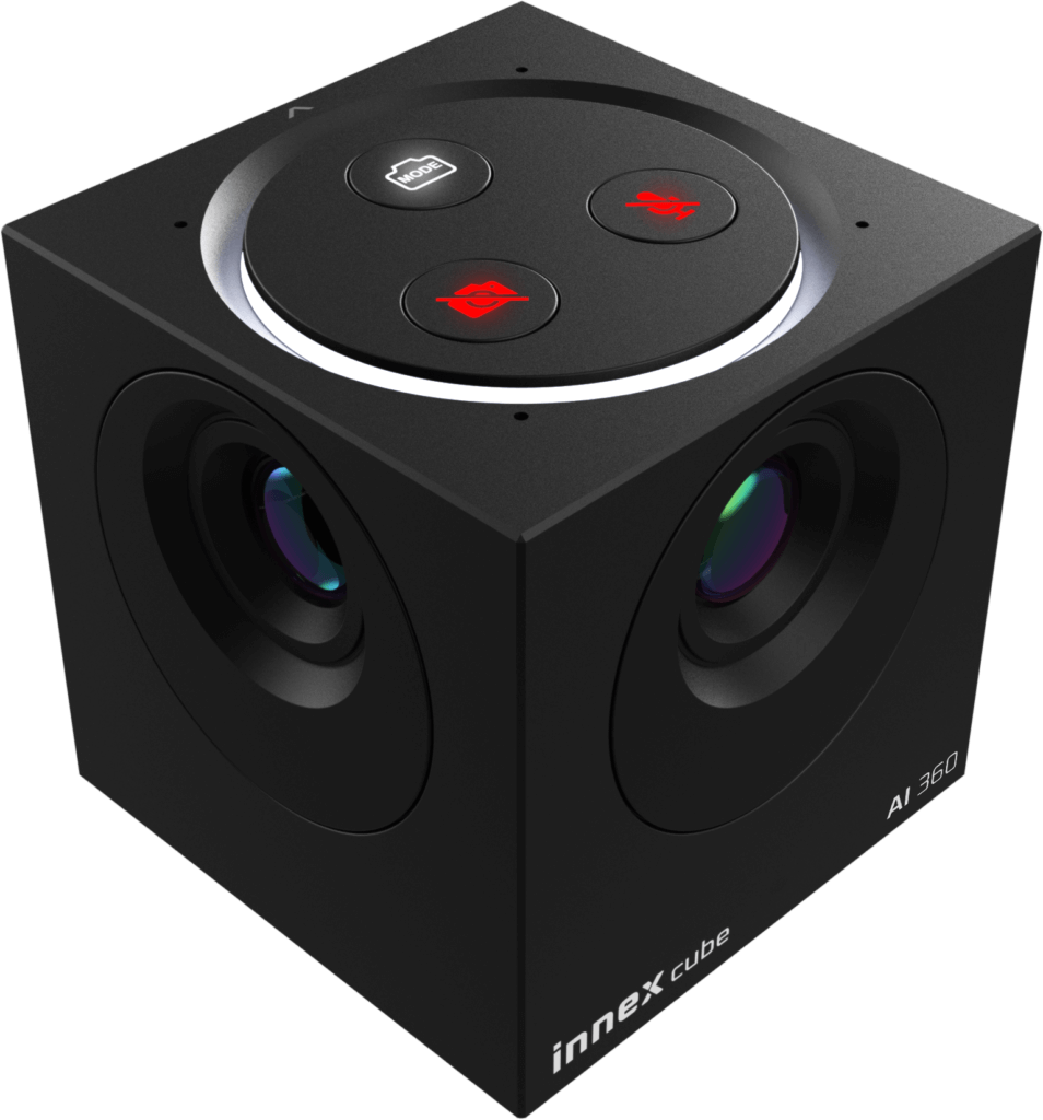 Innex Cube AI 360° 4K Conference Cam - Logovisual Ltd