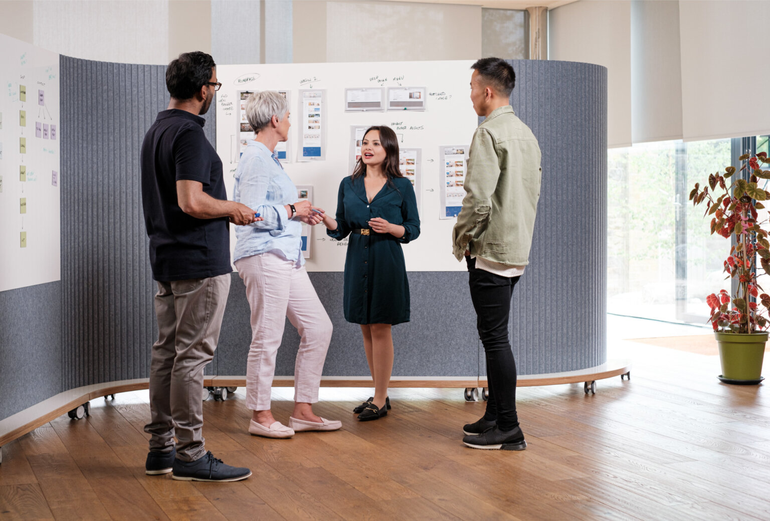 ThinkingWall® Whole Wall Whiteboard - Logovisual Ltd
